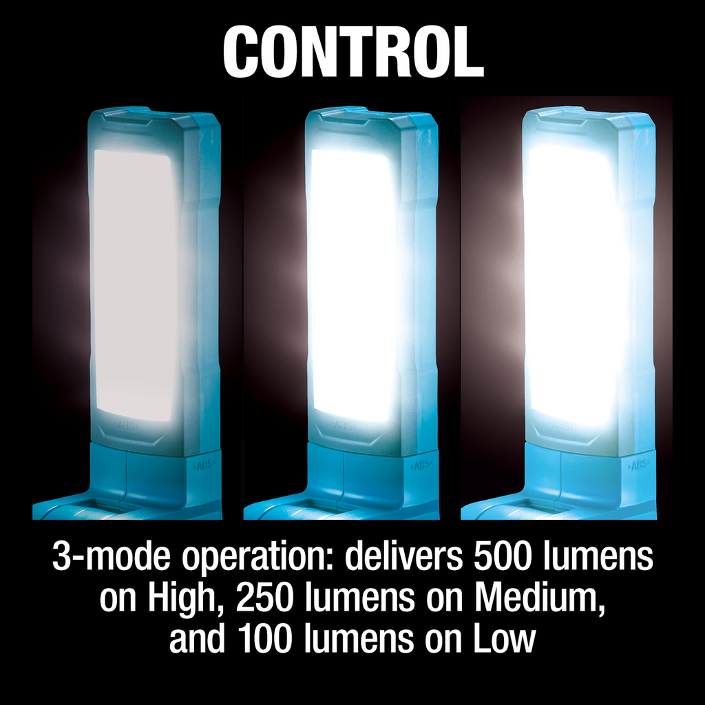 Makita DML816 18V LXT® Lithium‑Ion Cordless 18 L.E.D. Flashlight, Flas ...