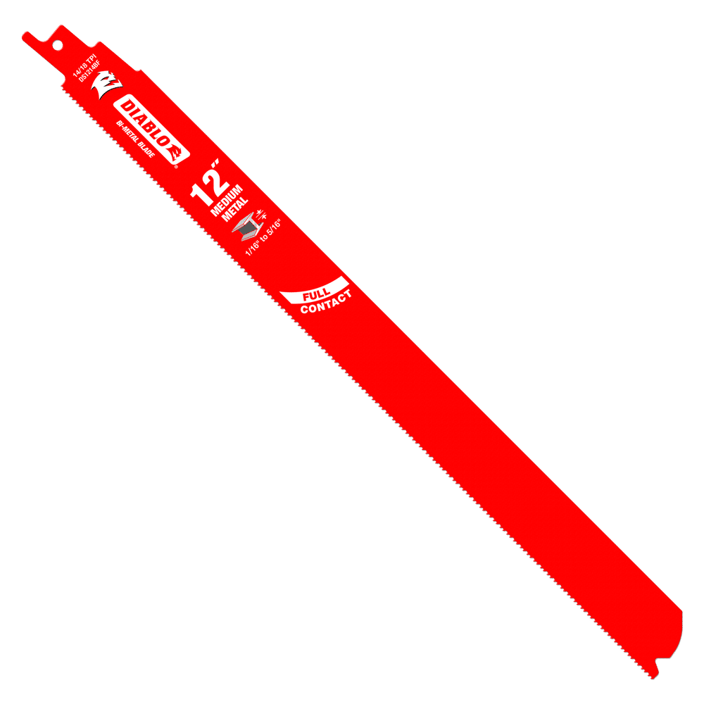 (Qty 200) DIABLO 12" 14/18 TPI RECIPROCATING FIRE & RESCUE SAW BLADE D ...